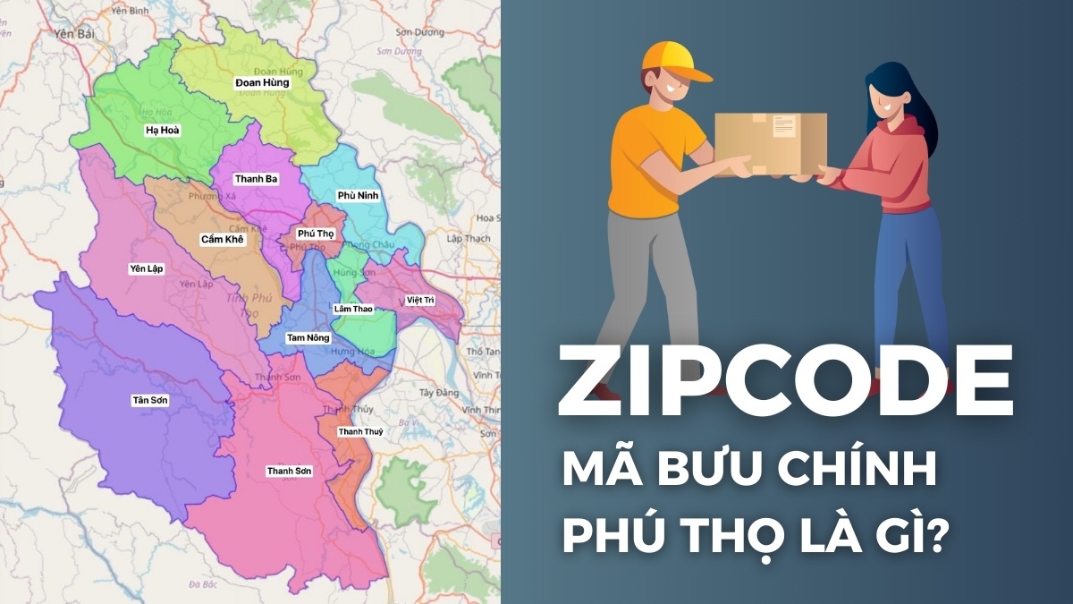 Mã bưu chính Phú Thọ mới nhất 2024 đầy đủ, chính xác